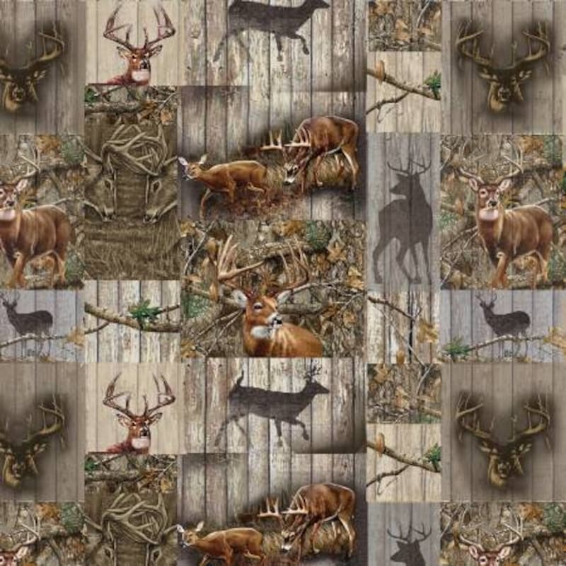 Deer Fabric - Etsy