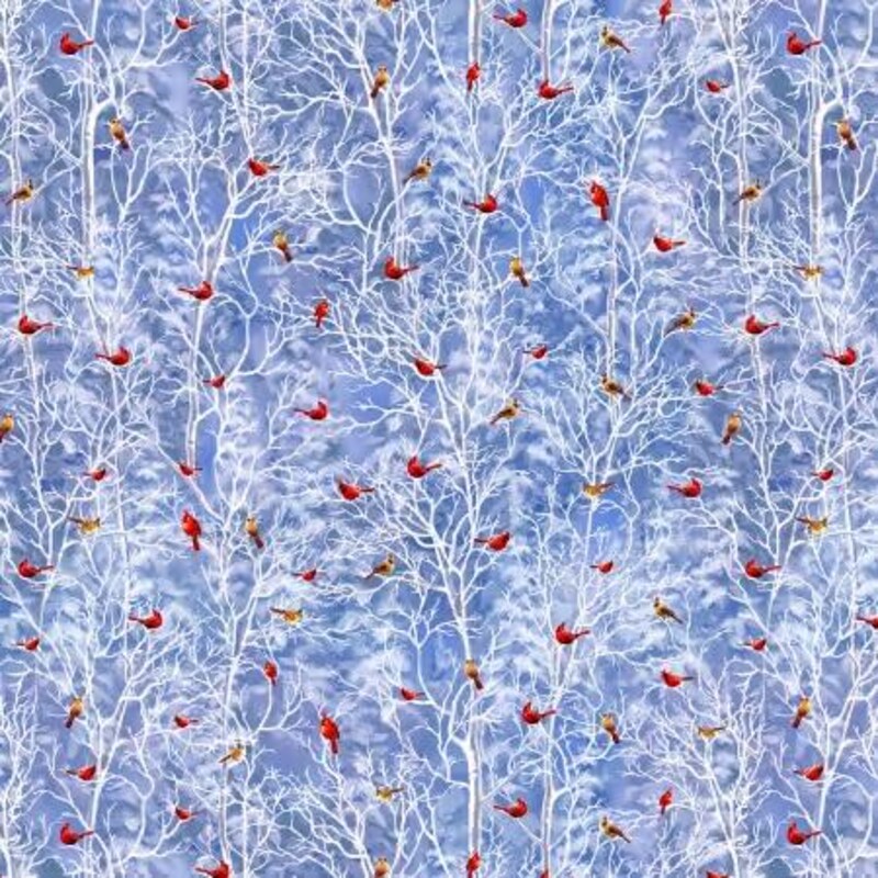 Cardinal Fabric - Etsy