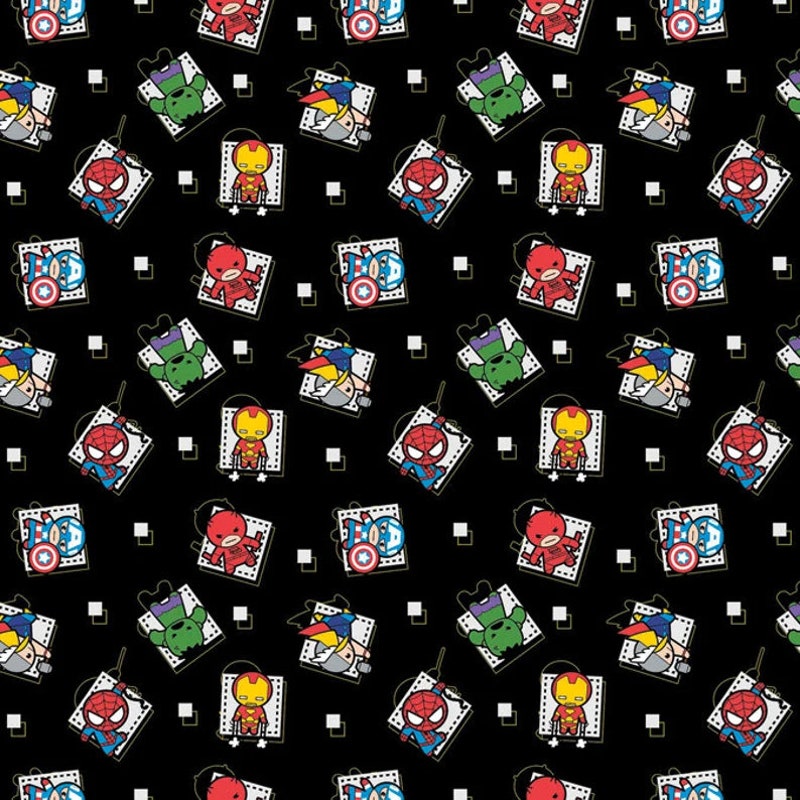 Super Hero Fabric - Etsy