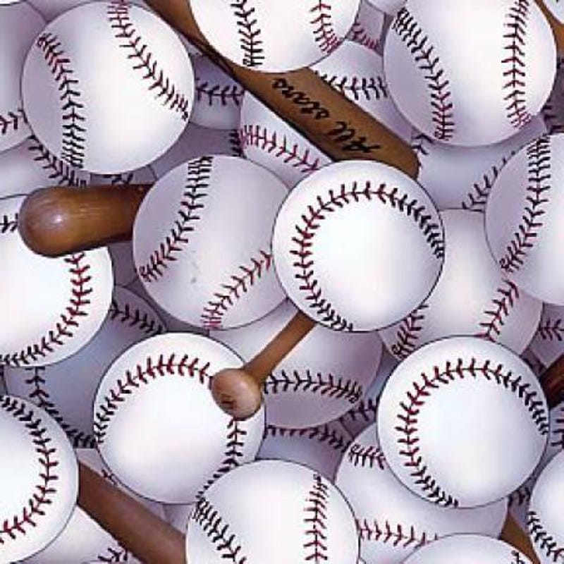 Baseball Fabric - Etsy