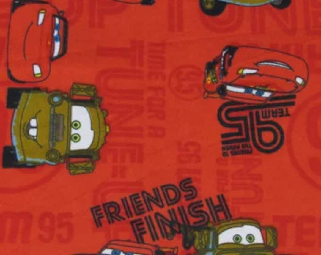 Disney Cars Fabric Friends to the Finish Lighting Mcqueen Mater 1/3 ...