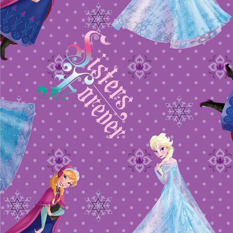 Frozen Fabric - Etsy