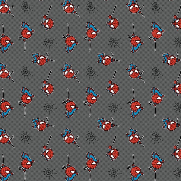Spiderman Flannel Fabric - Etsy