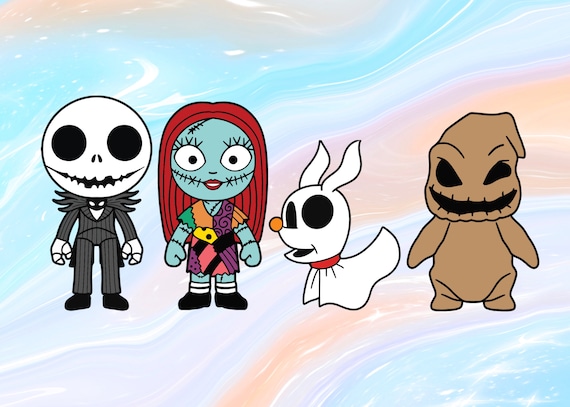 Baby Jack and Sally Bundle Png Cricut Png Clipart Layered - Etsy