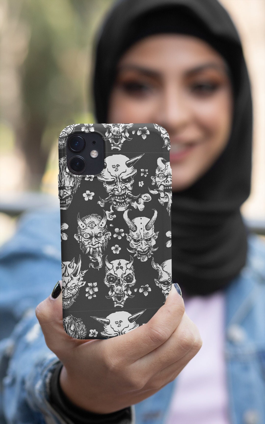 Satanic Goth Demonic Devil Tough Phone Cases, Gothic, Evil Demon, Cover ...