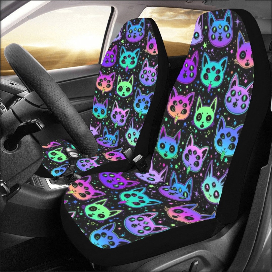 Pastel Goth Satanic Goat Car Seat Covers Gothic Mystical Car - Etsy