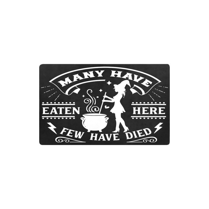 Goth Unique Kitchen Mat Gothic Home Decor Rug Black - Etsy