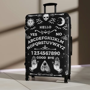 Goth Ouija Board Suitcase, Mystical, Occult, Mystic, Witch, Witchcraft ...