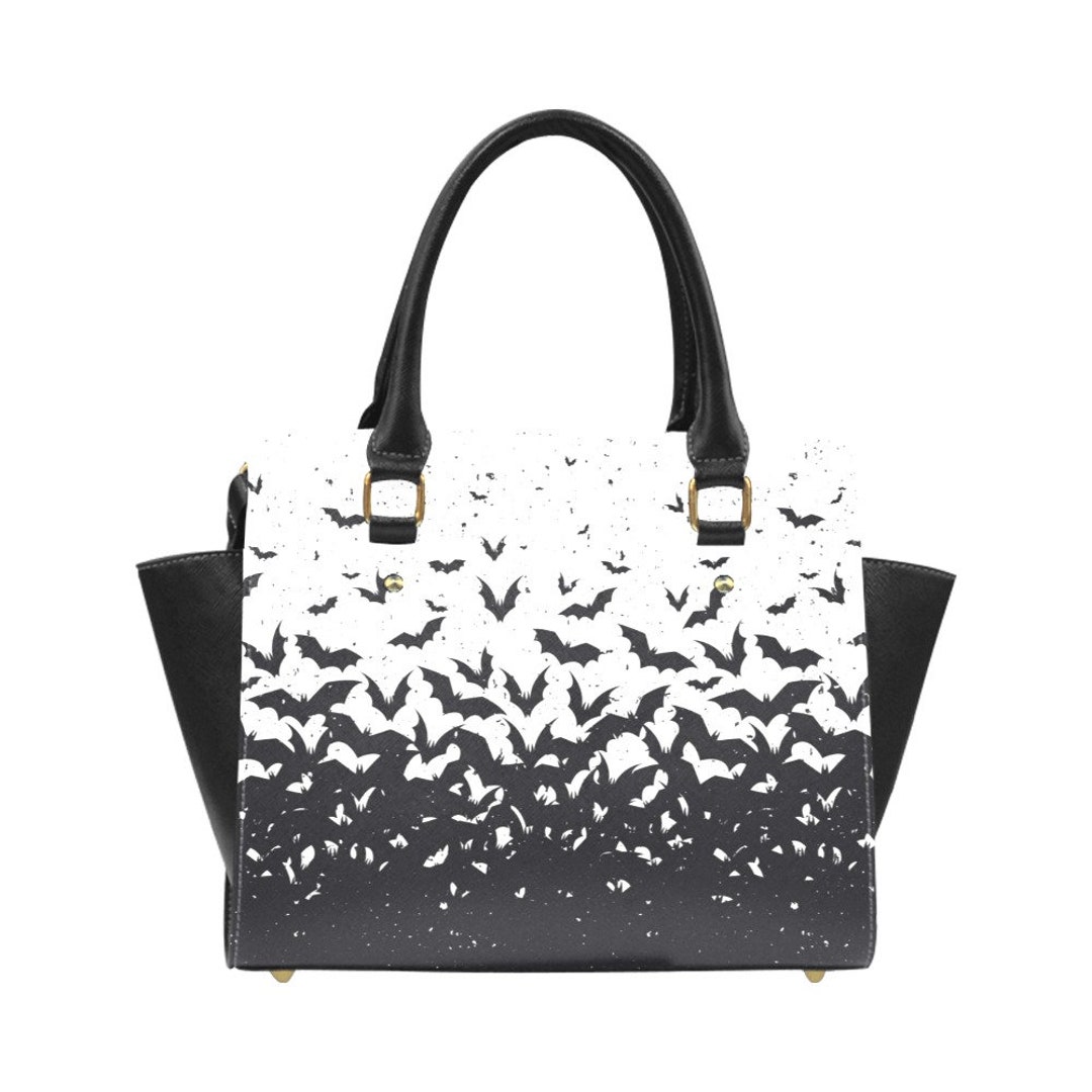 Goth Witchy Bat Shoulder Handbag, Goth Purse, Occult Crossbody Bag ...