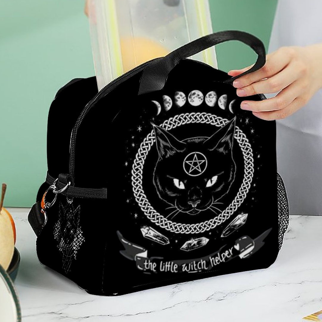 Pastel Goth Witch Satanic Cat Lunch Bag Lunch Bag FE Gift - Etsy
