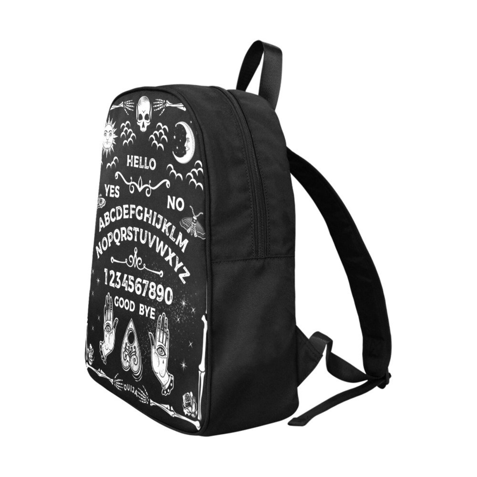 Goth Ouija Board Black Backpack, Occult, Gothic Travel Bag, School ...