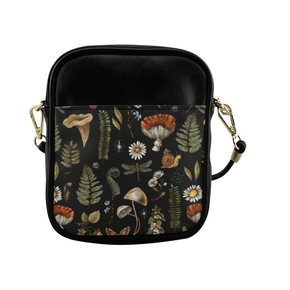 Cottagecore Boho Handbag Cottagecore Mushroom Forest Purse - Etsy