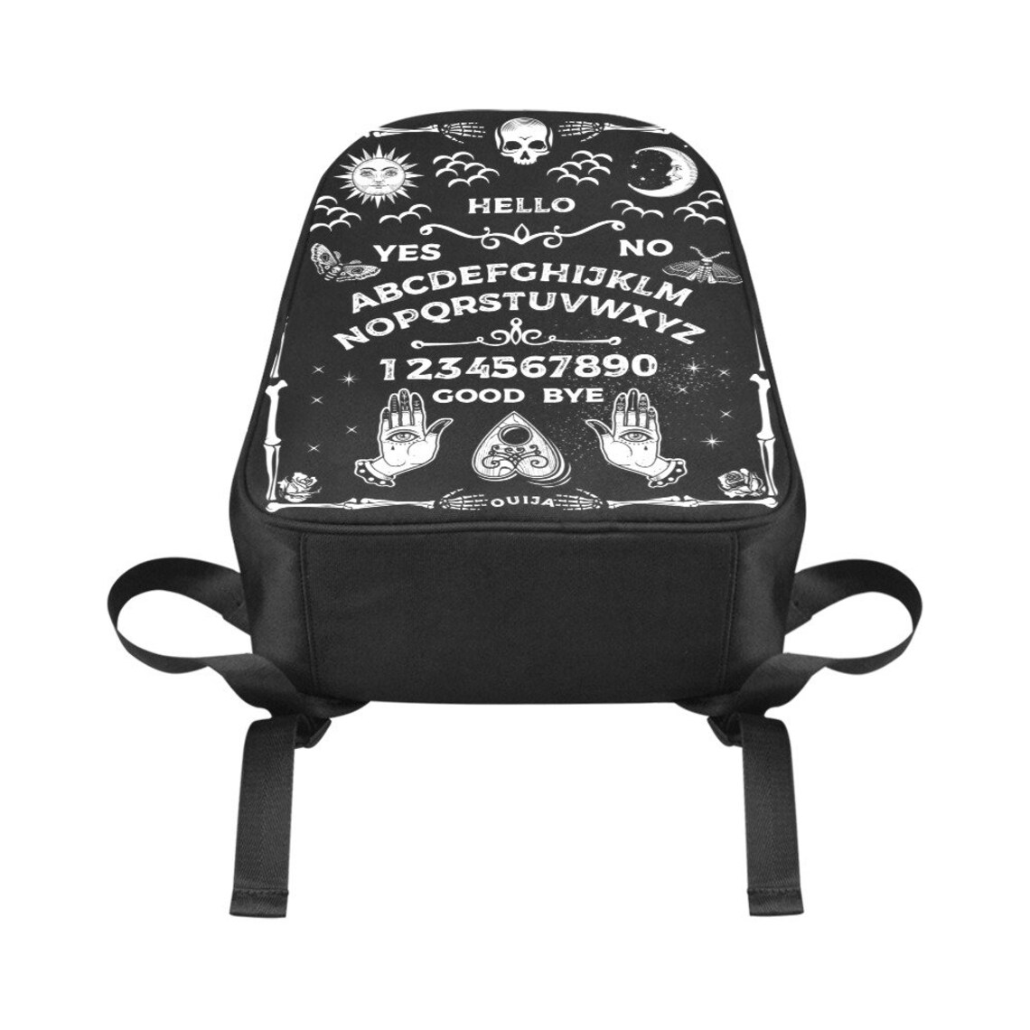 Goth Ouija Board Black Backpack Occult Gothic Travel Bag - Etsy