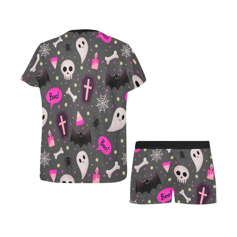 Skull Coffin Ghost Pastel Gothic Pajama, Pastel Gothic Goth Clothing ...