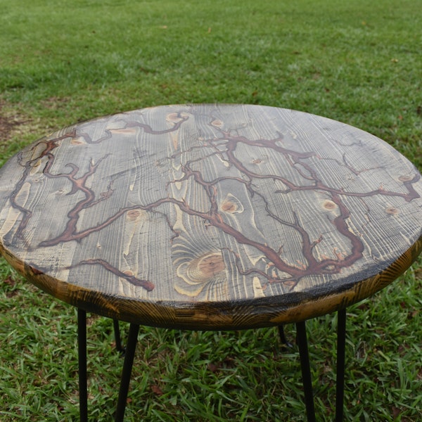 Lichtenberg Epoxy Table - Etsy