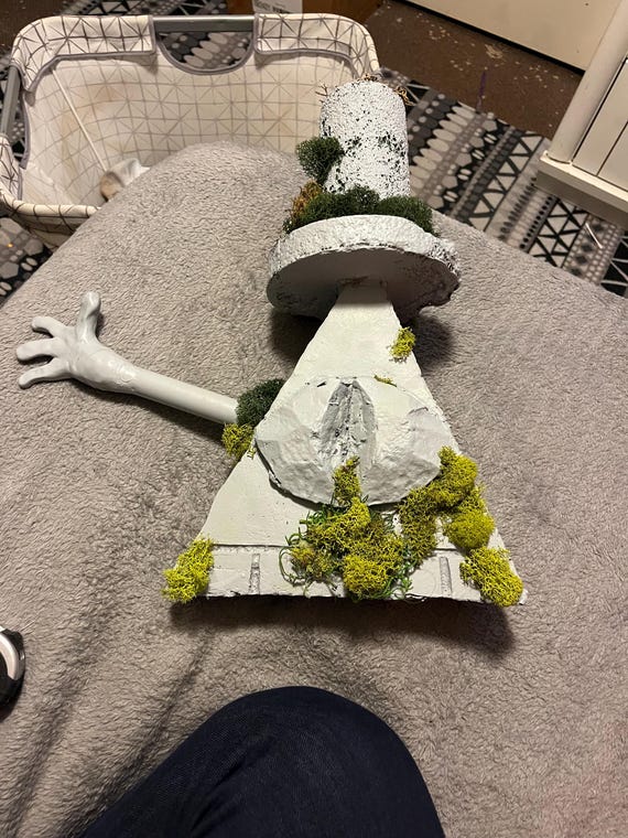 Art Bill Cipher Statue