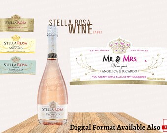 Stella Rosa Label - Etsy