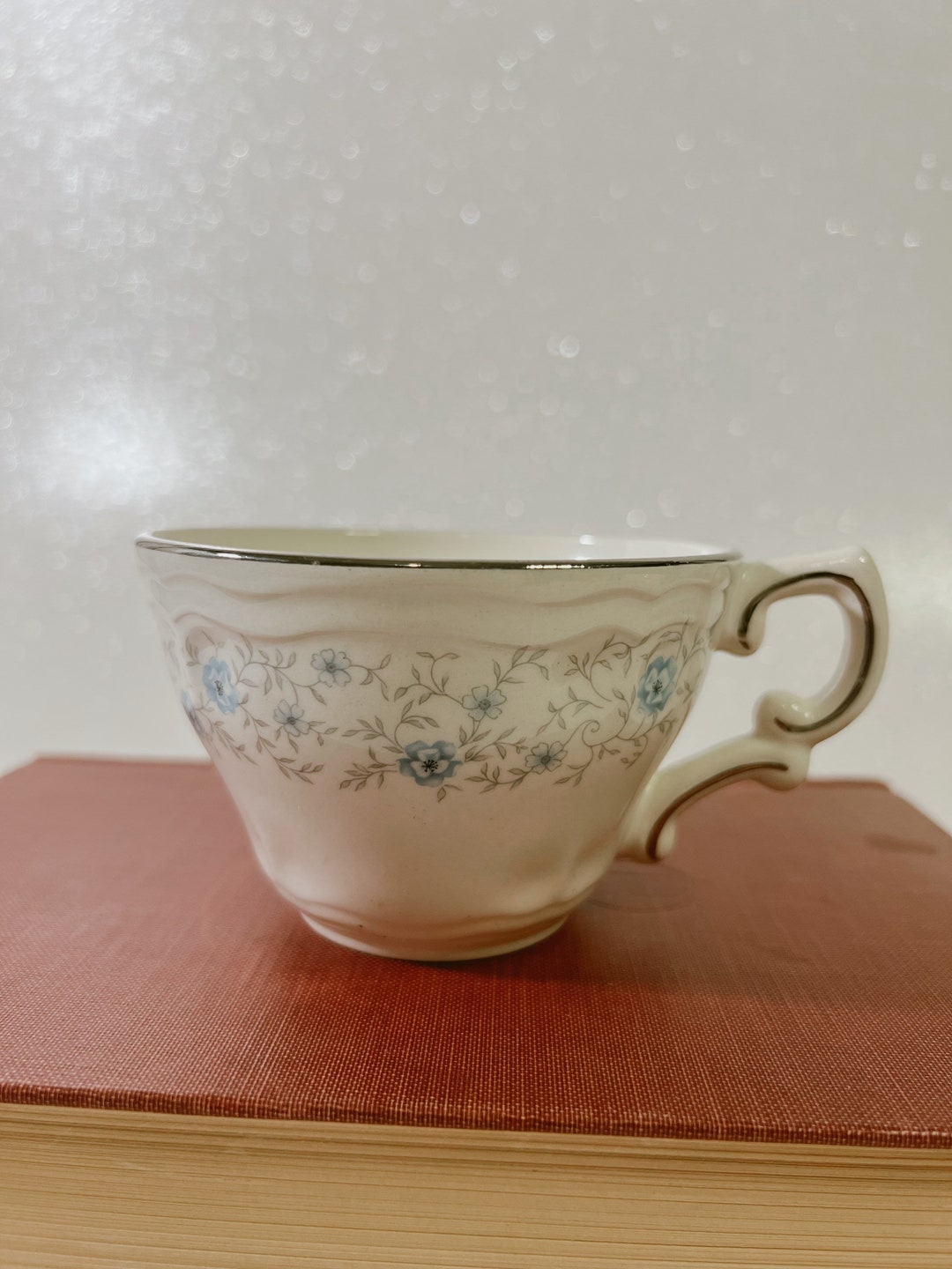Bluets de la década de 1980 de Lenox Tea Cups - Etsy México