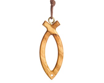 Jesus Fish Necklace - Etsy