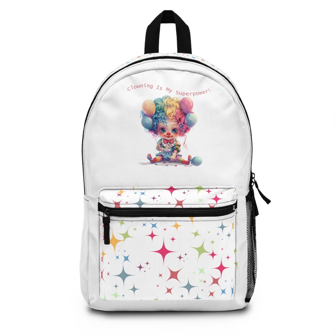Unique Clowncore Backpack Set With Dreamcore Accessories Trending Weird ...