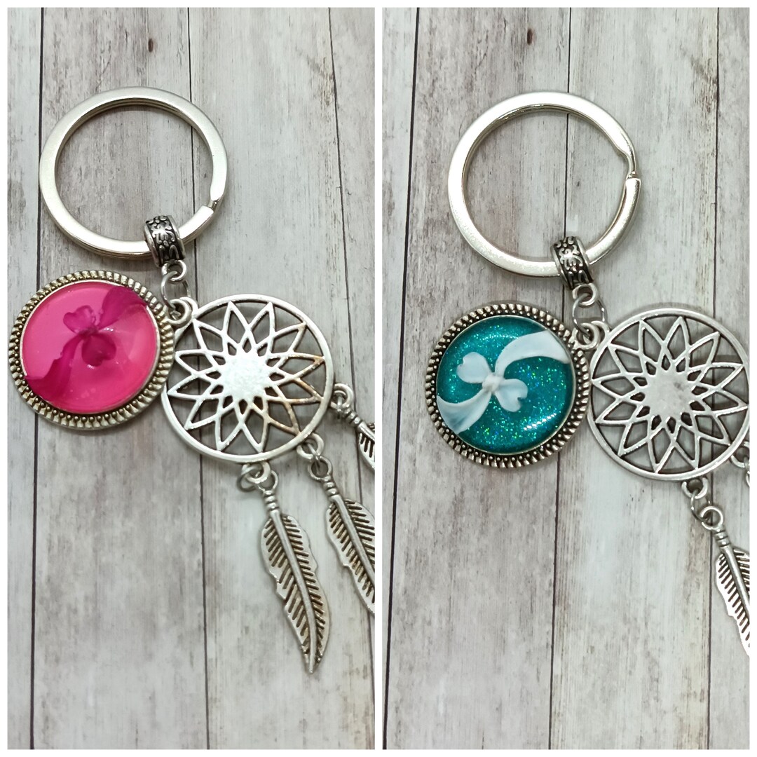 Dream Catcher Key Ring Key Ring Handmade House Key House - Etsy