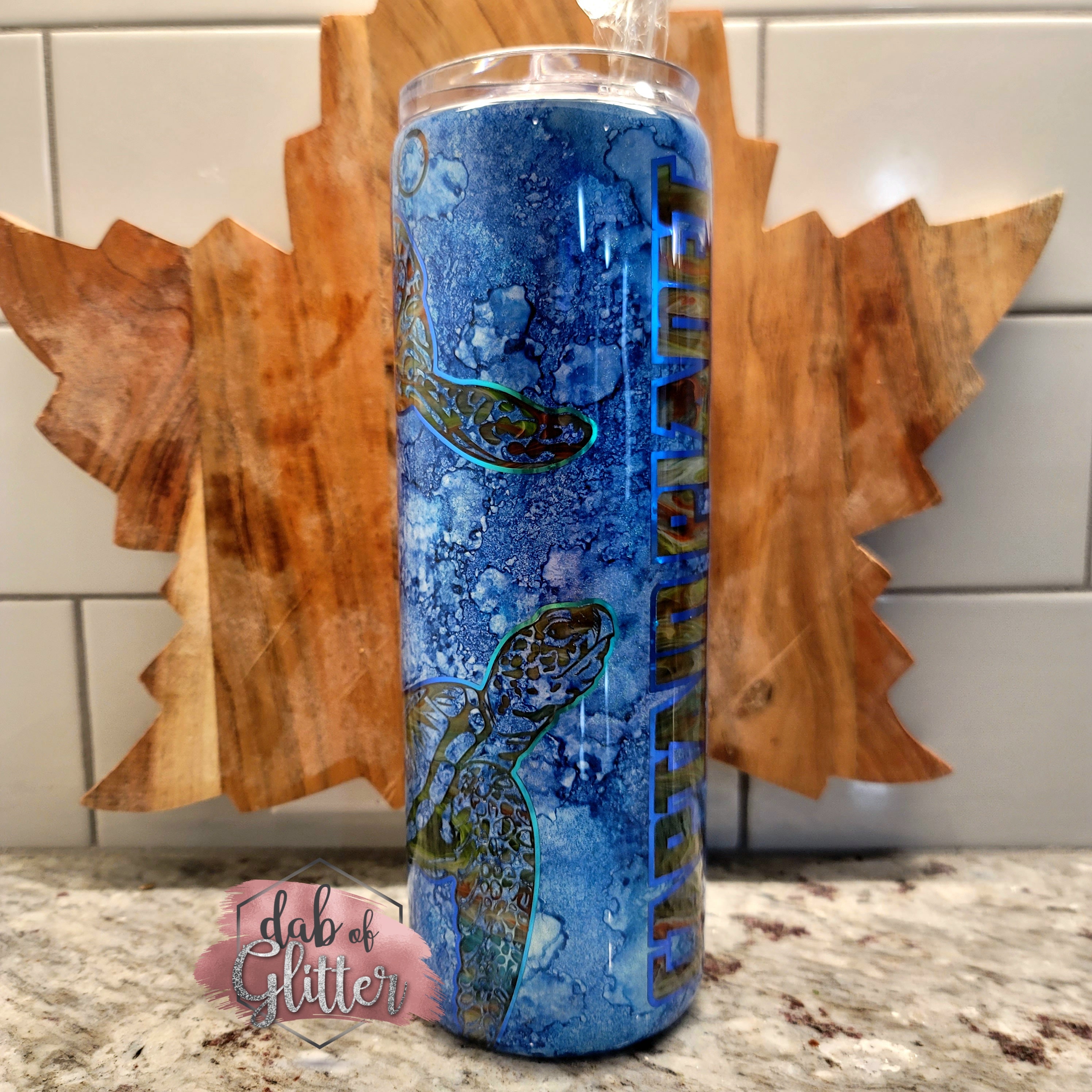Sea Turtle Peek-a-boo Tumbler - Etsy