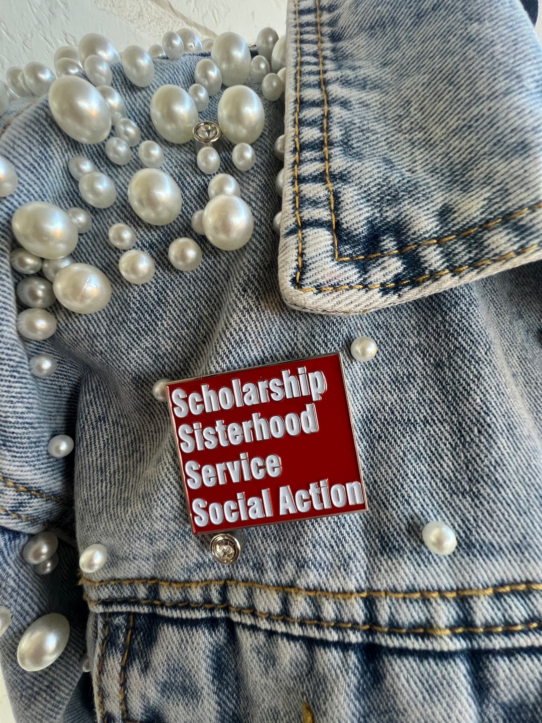 Service Lapel Pin| Delta Sigma Theta - Etsy