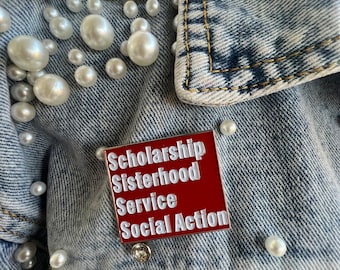 DST Nurse Lapel Pin Delta Sigma Theta DST - Etsy