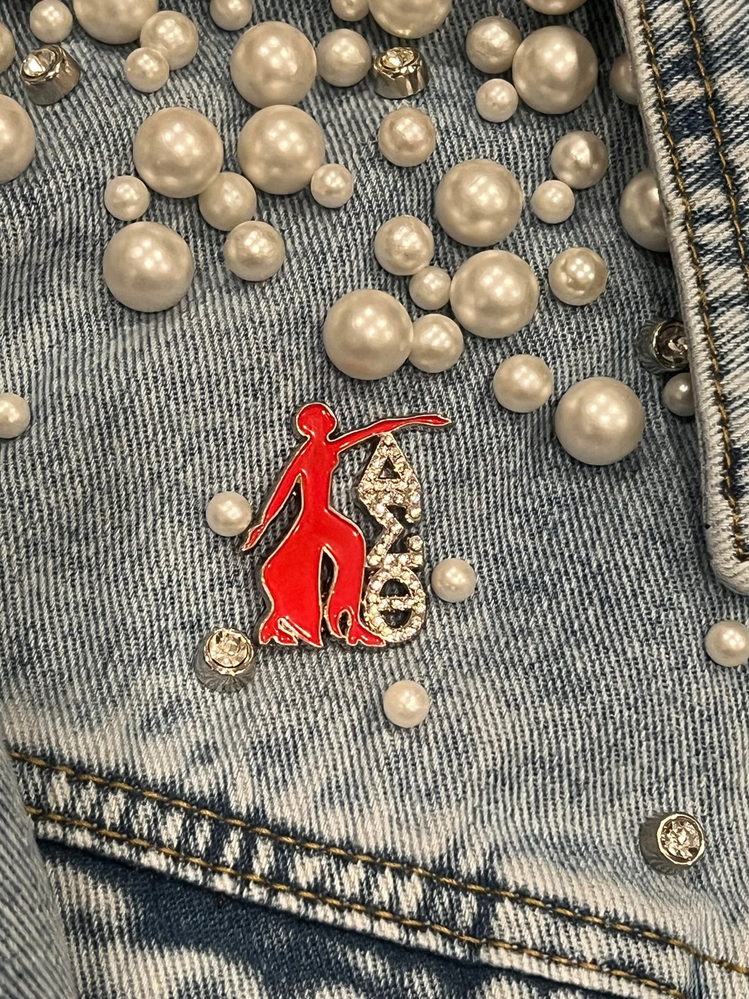 Lady Fortitude Pin - Etsy