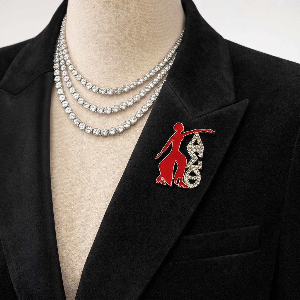 Lady Fortitude Pin - Etsy