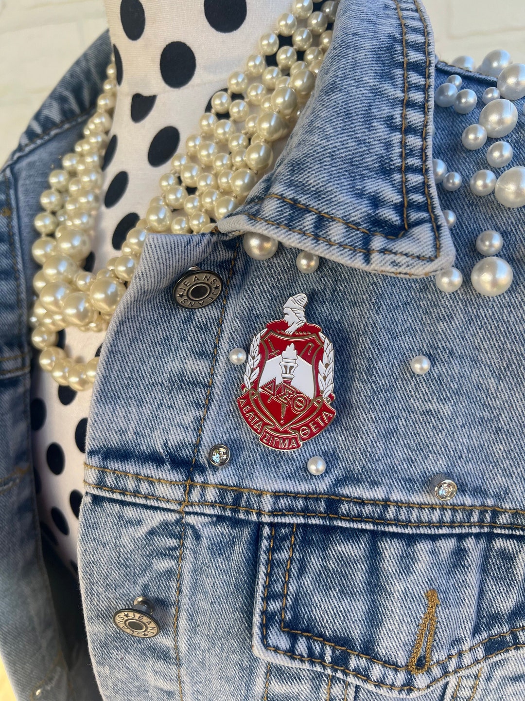 Delta Sigma Theta Crest| Lapel Pin - Etsy