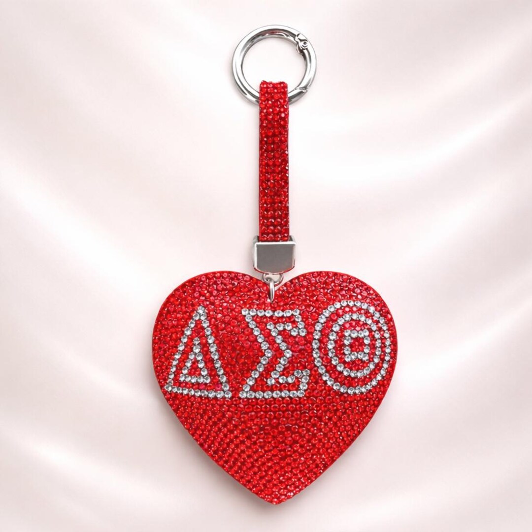 Delta Sigma Theta Key Chain - Etsy