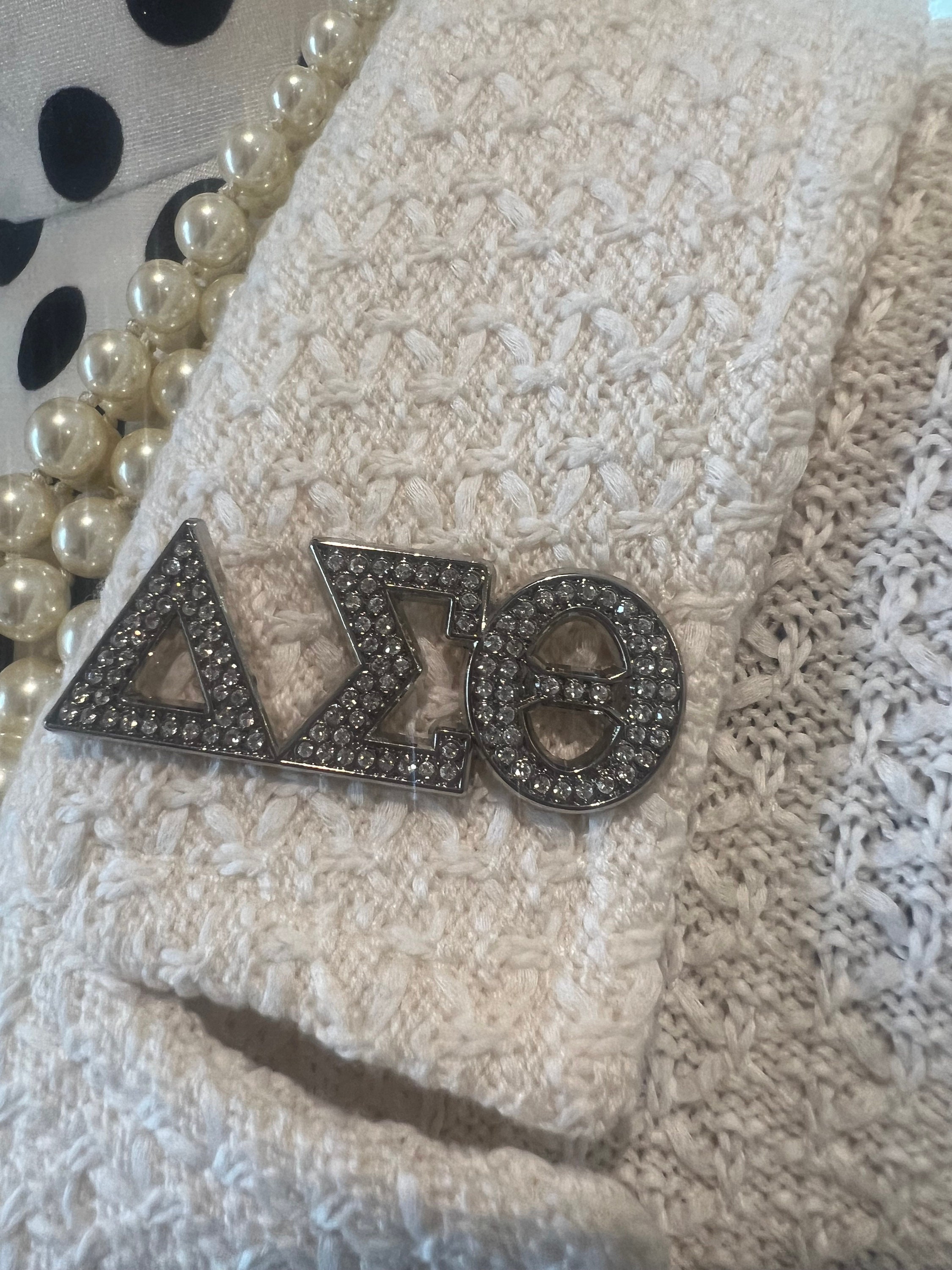 DST Rhinestone Symbol Pin - Etsy