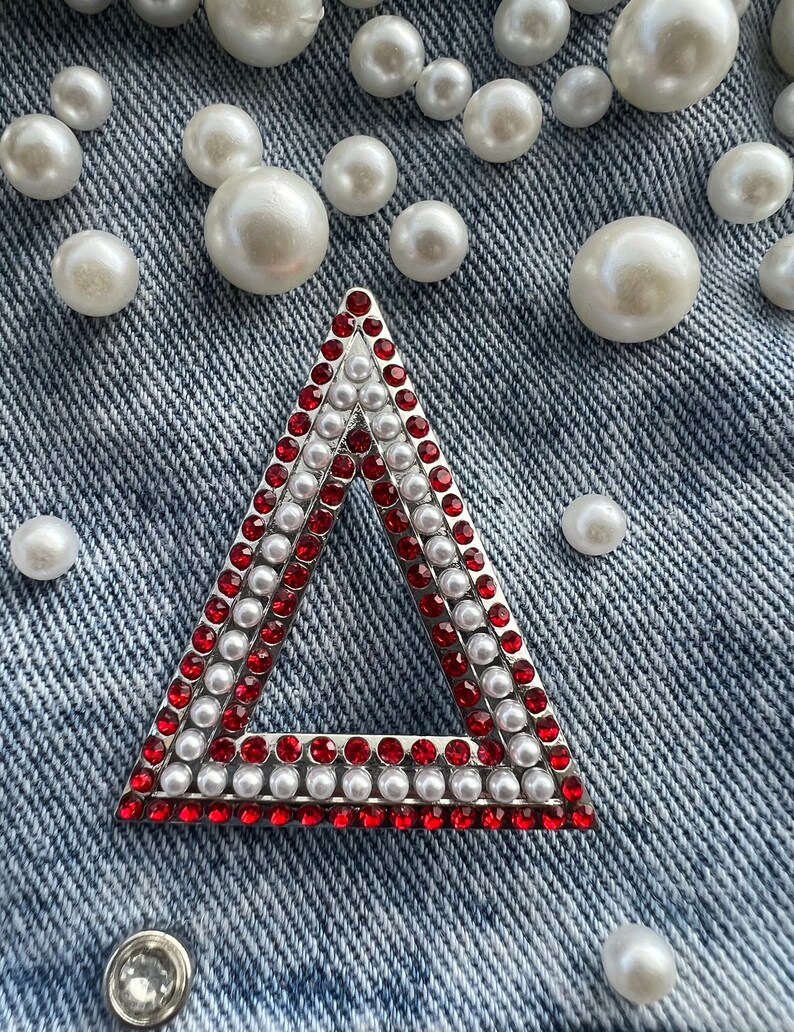 Delta Sigma Theta Pyramid Lapel Pin - Etsy