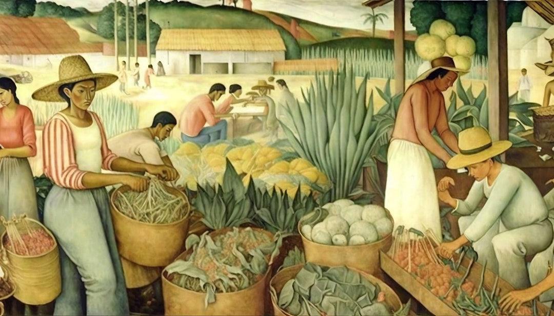 Diego Rivera Painting Diego Rivera Print Art Print Diego - Etsy