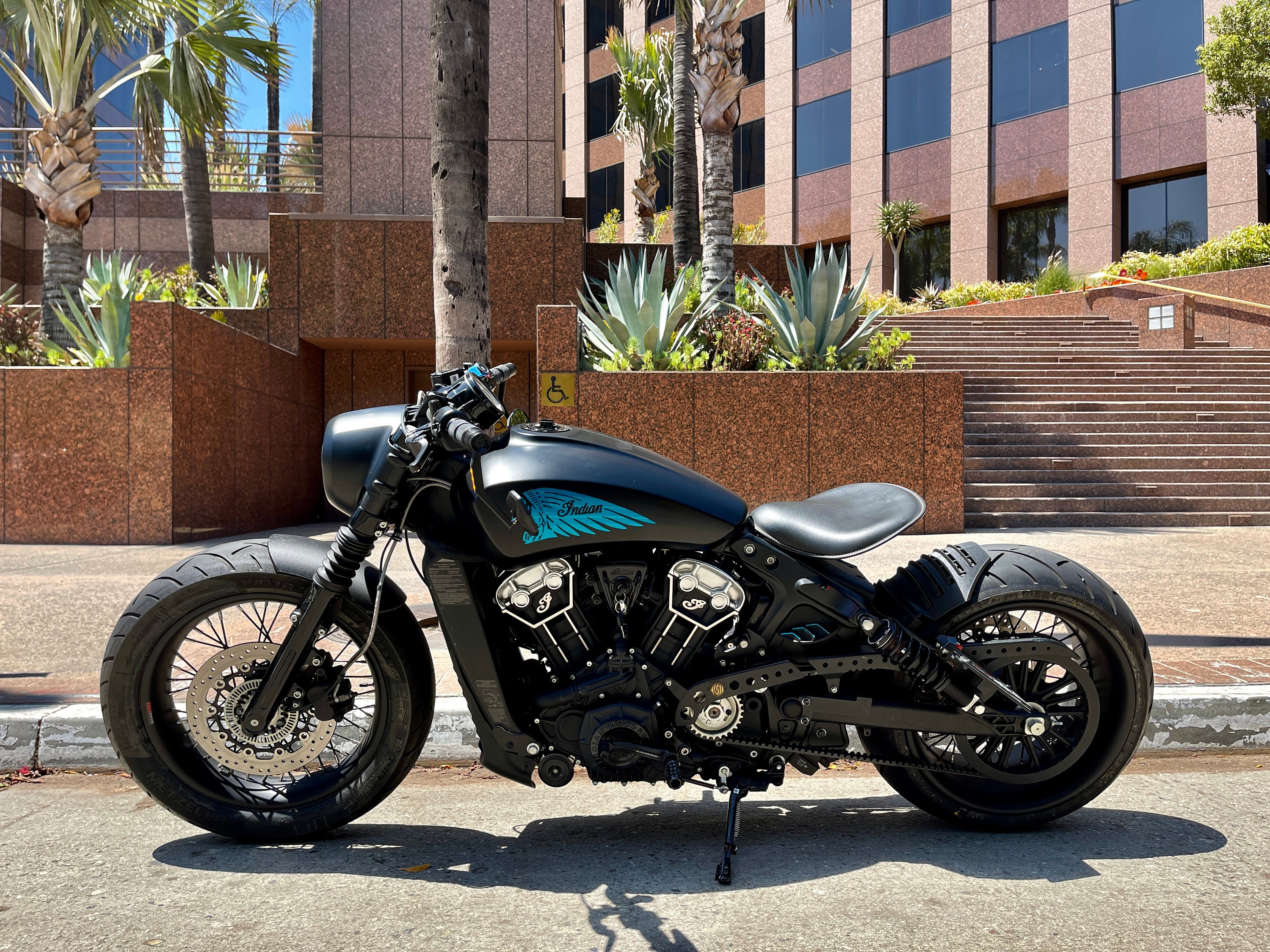 Indian Scout Bobber Rear Fender Kit - Etsy