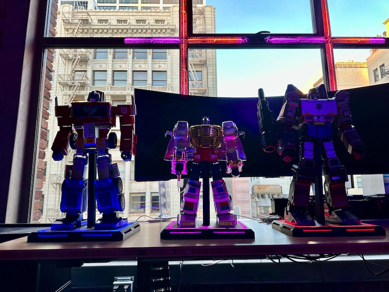 Robosen Optimus Prime Flagship Stand - Etsy
