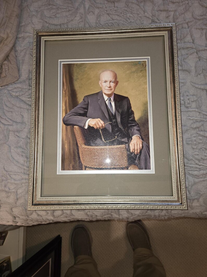 General Dwight David Eisenhower, World War 2 Hero and 34th President of ...