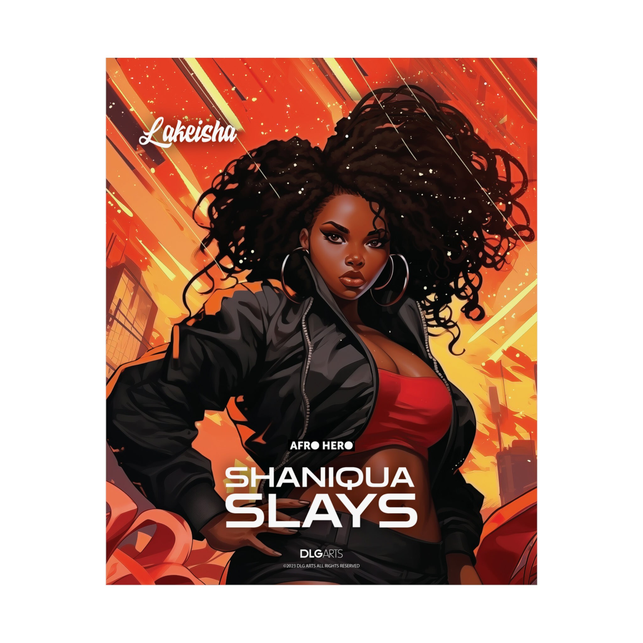 Lakeisha -shaniqua Slays Poster Series - Etsy