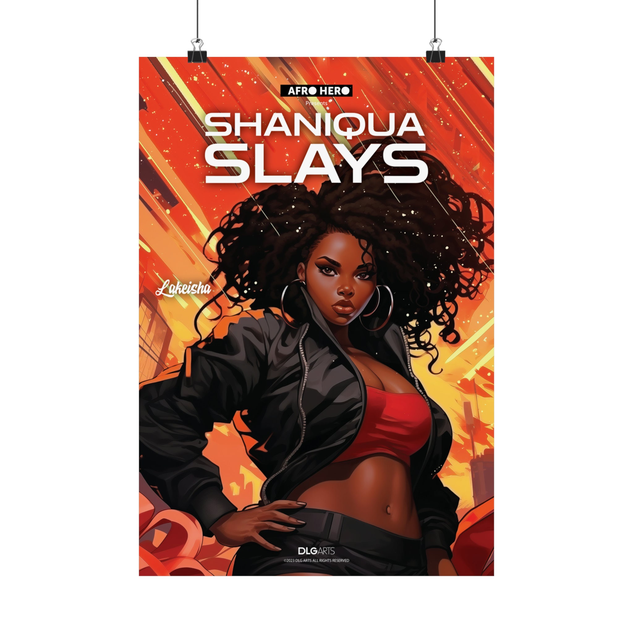 Lakeisha -shaniqua Slays Poster Series - Etsy