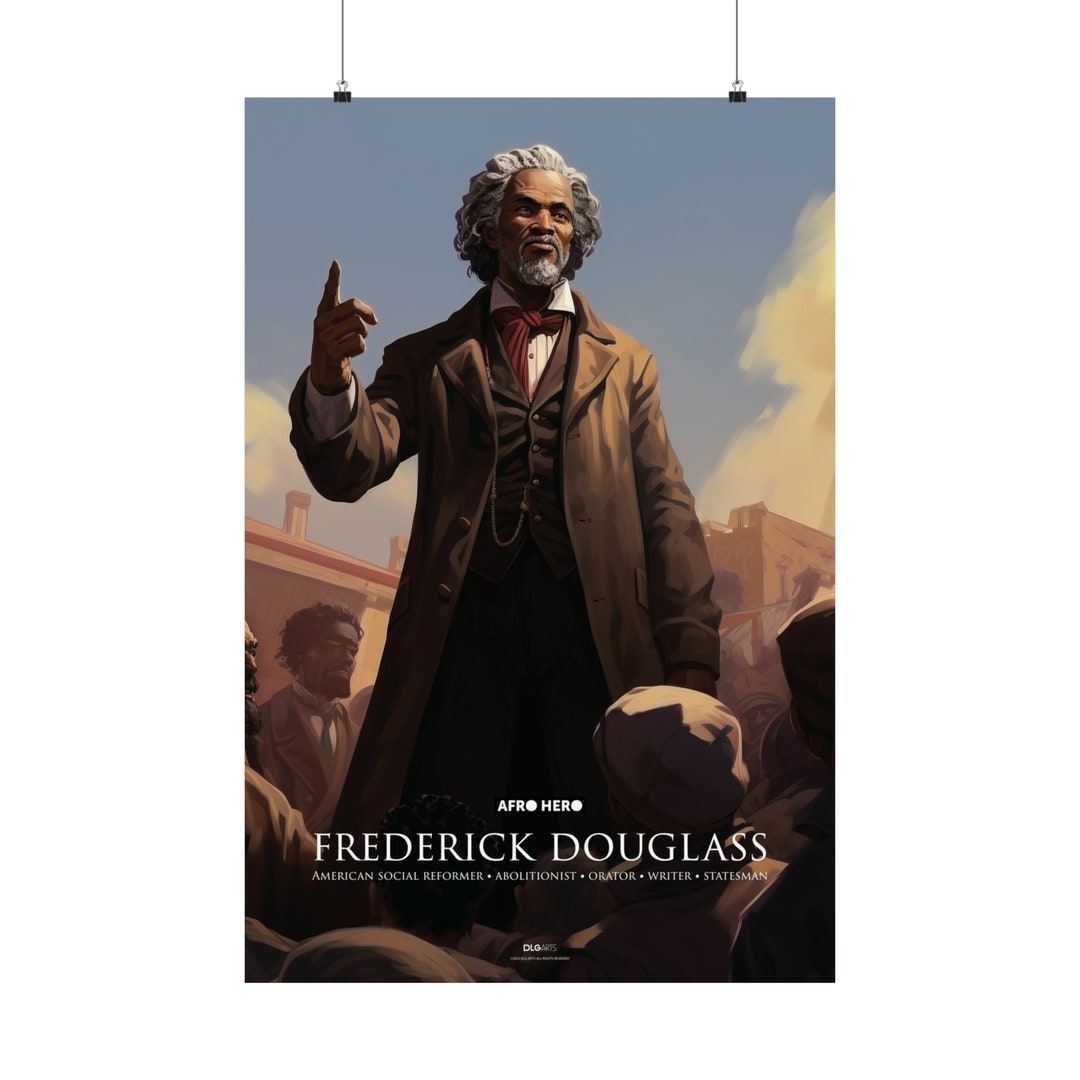 Frederick Douglass -superhero of Freedom - Etsy