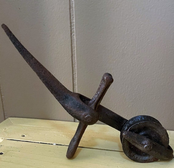 Antique Fodder Shock Tying Cast Iron Hand Tool - Etsy