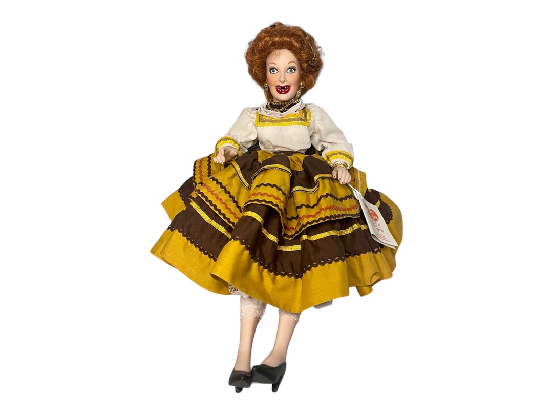 I Love Lucy Queen of the Gypsies Porcelain Doll - Etsy