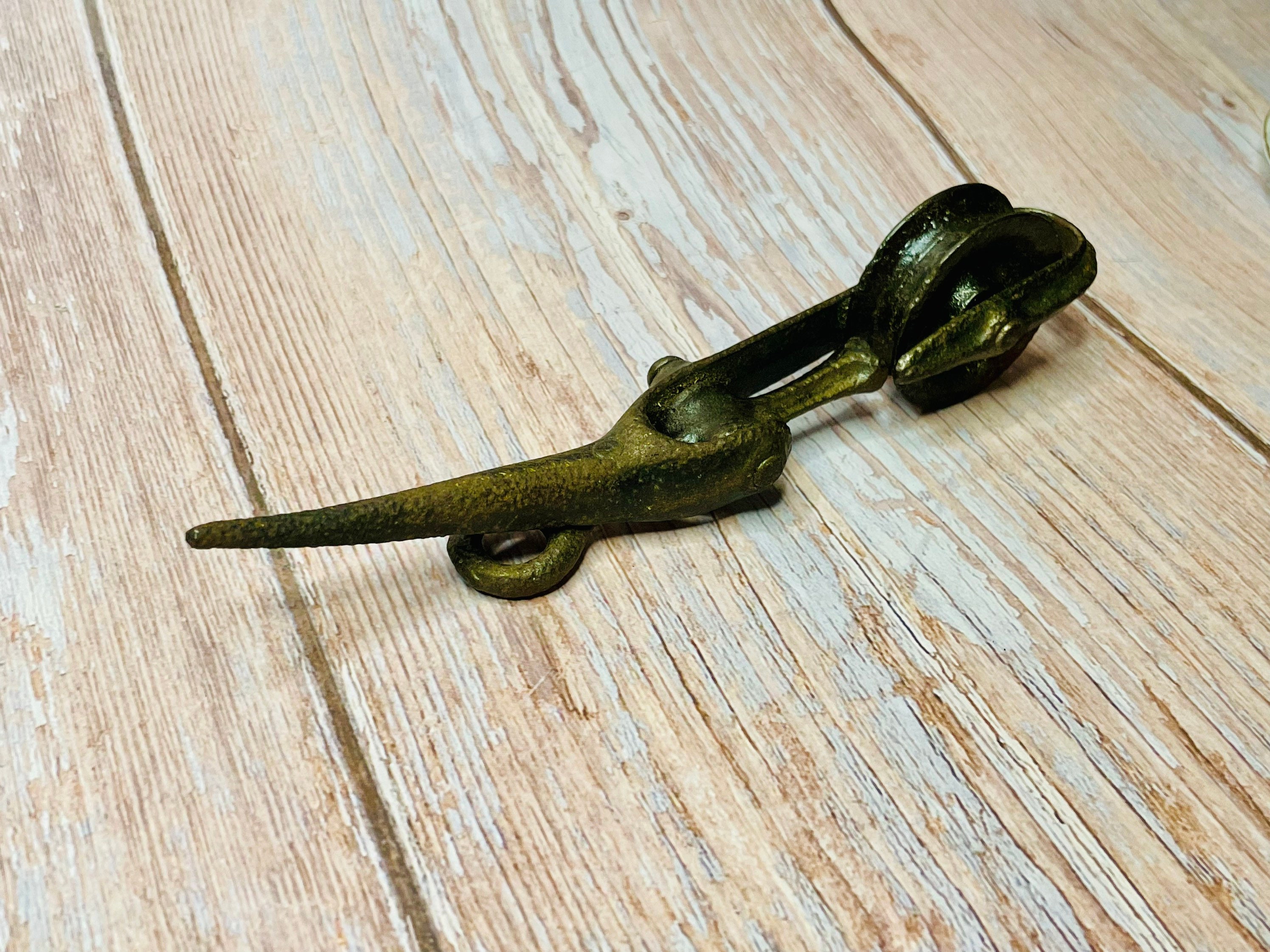 Antique Fodder Shock Tying Cast Iron Hand Tool - Etsy