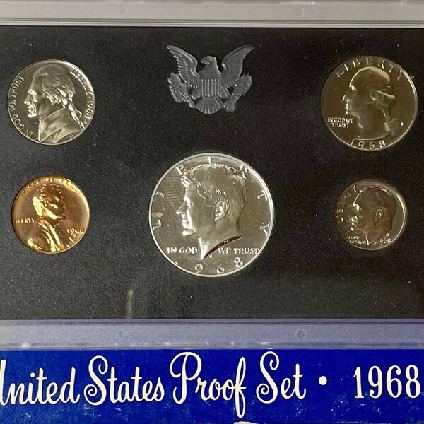 1968 Proof Coins - Etsy