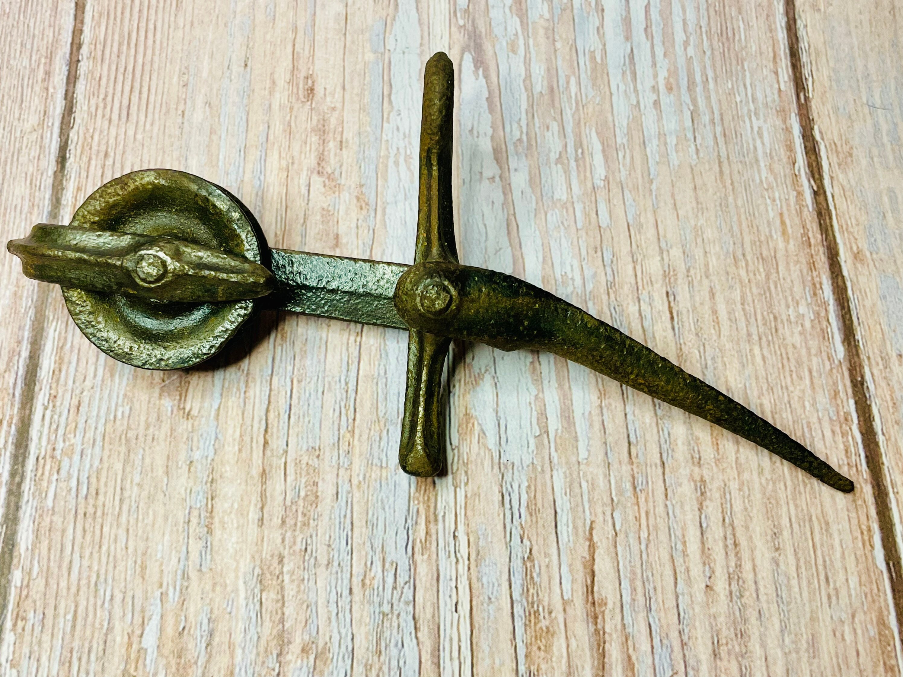 Antique Fodder Shock Tying Cast Iron Hand Tool - Etsy