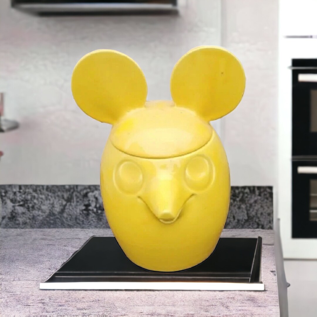 1978 Mccoy Yellow Mouse Ceramic Cookie Jar - Etsy