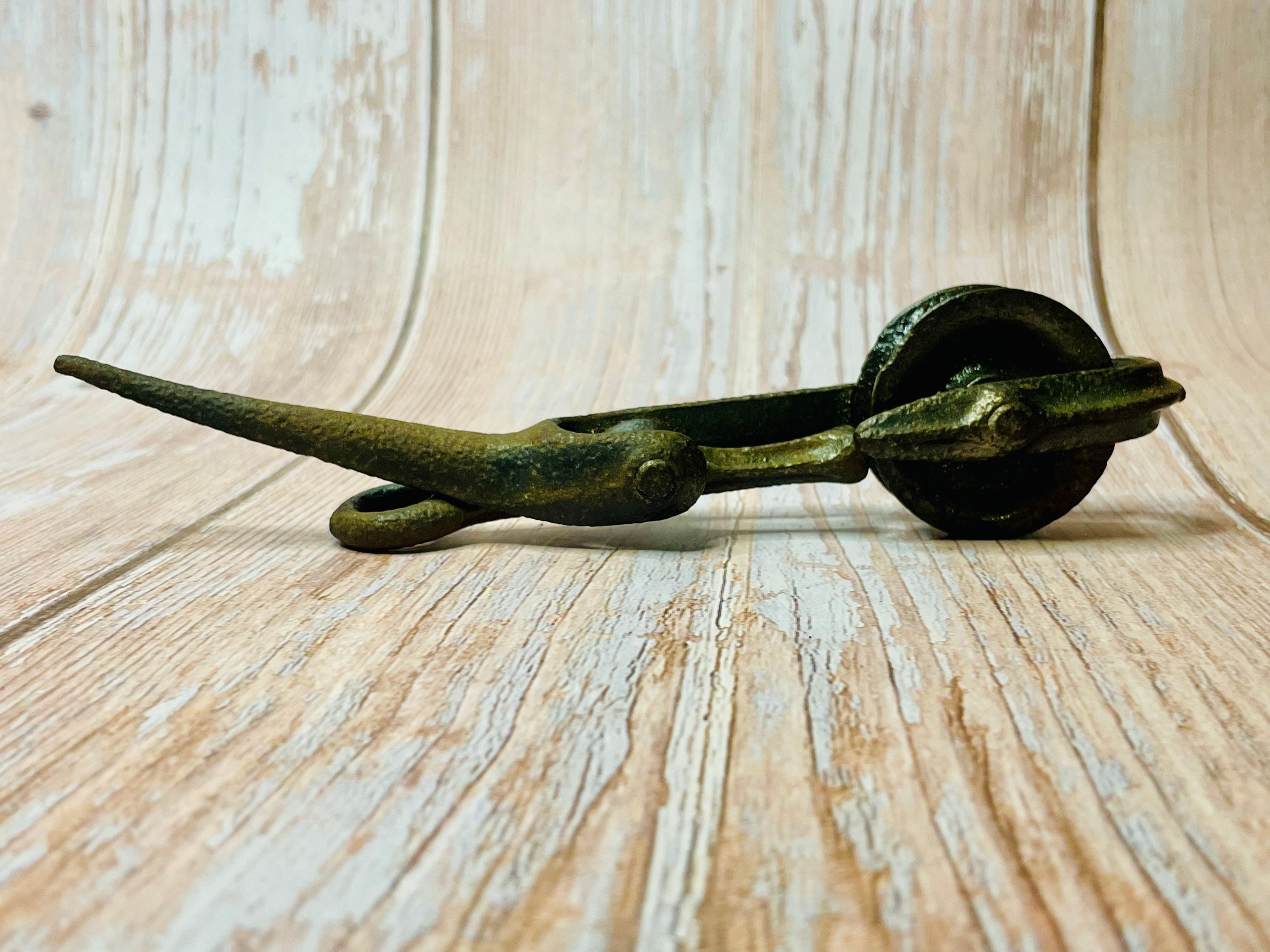 Antique Fodder Shock Tying Cast Iron Hand Tool - Etsy