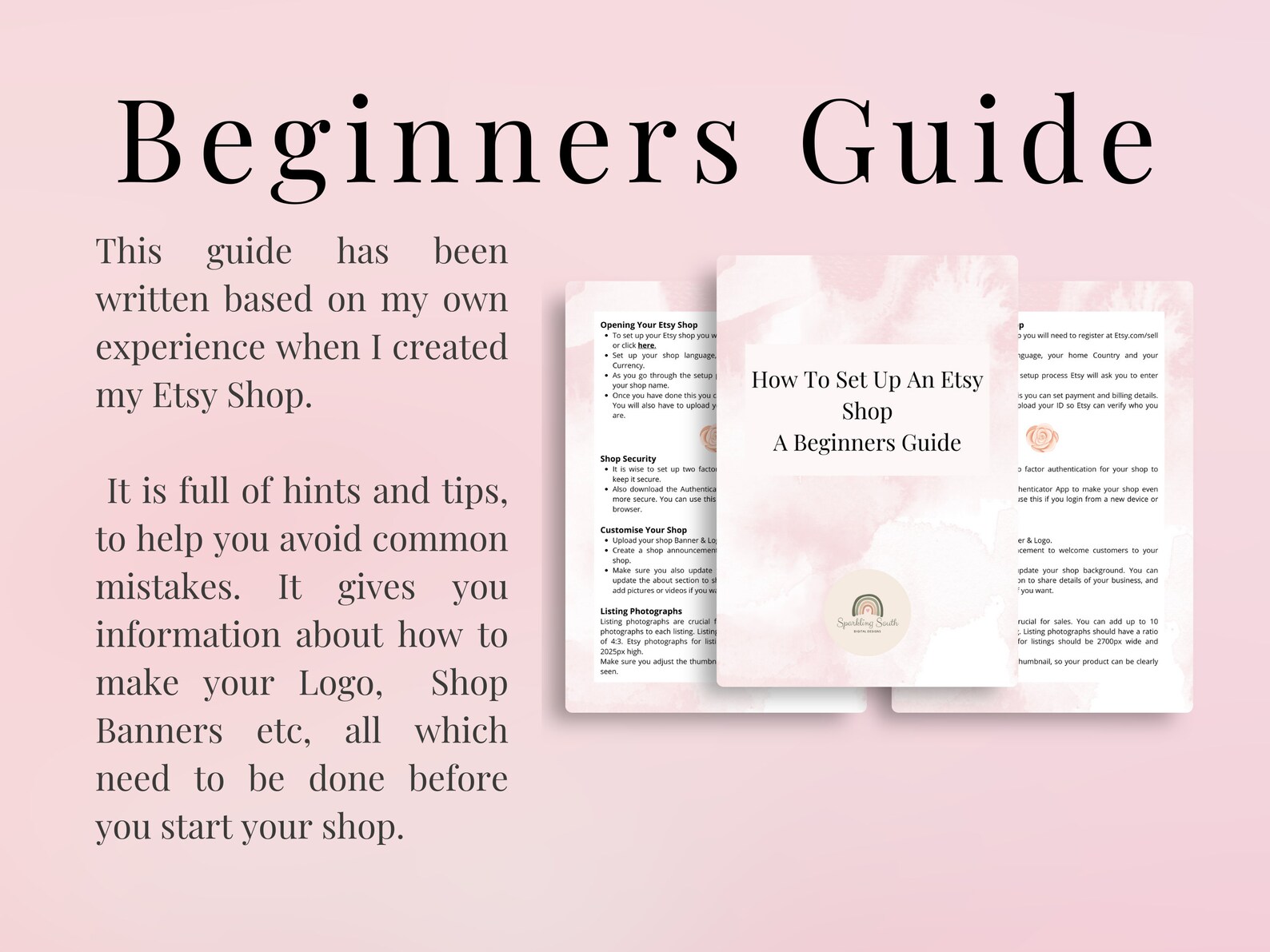 How to Start an Etsy Shop Sell on Etsy Etsy Sellers 40 Free - Etsy New ...