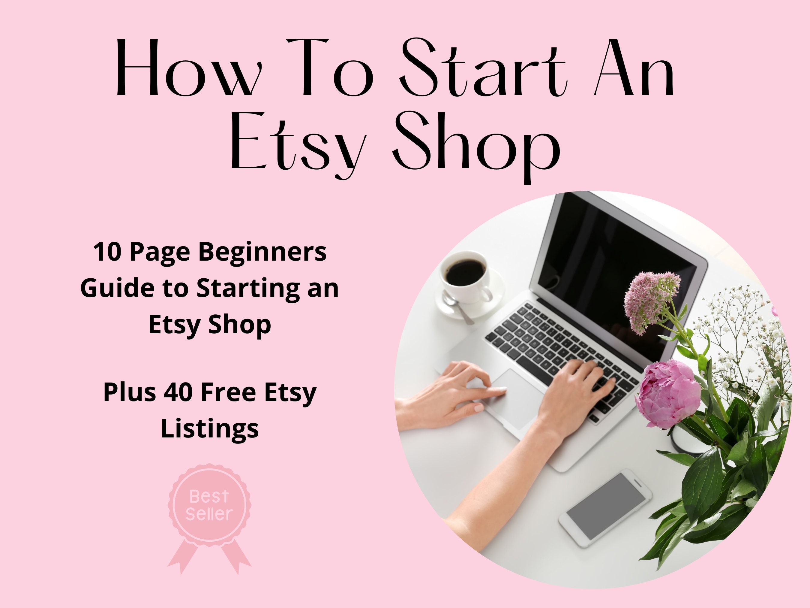 How to Start an Etsy Shop, Sell on Etsy, Etsy Sellers, 40 Free Etsy Listings, Etsy Shop Kit ...
